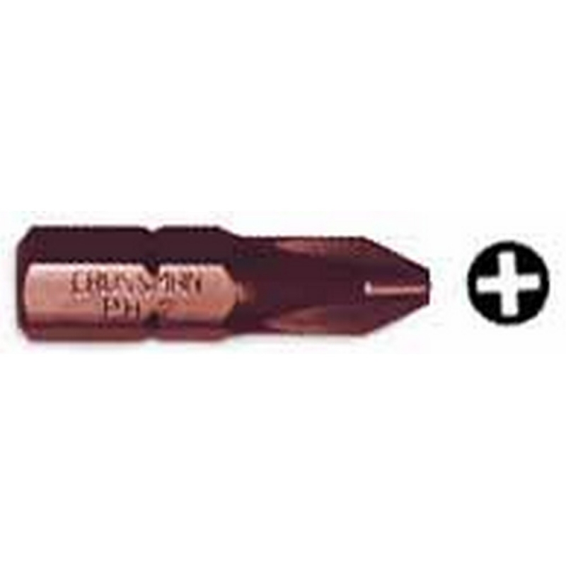 Punta Crossman Magnet.phil #1 - 1/4" X 25mm # 44-201 (10 Uni.)