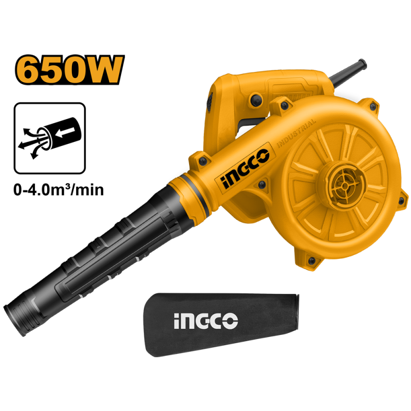 Soplador Aspirador Ingco 220-240v/650 Watts #ab6038