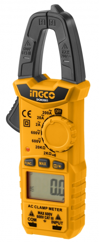 Multitester Ingco Digital Industrial C/gancho # Dcm2001