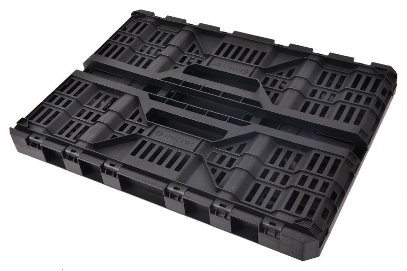 Caja Plastica Plegable Y Apilable Tactix #320230 - 48x35x18,3 Cm