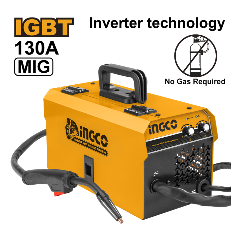 Soldadora Mig Inverter Ingco 130 Amp # Ing-fc13012